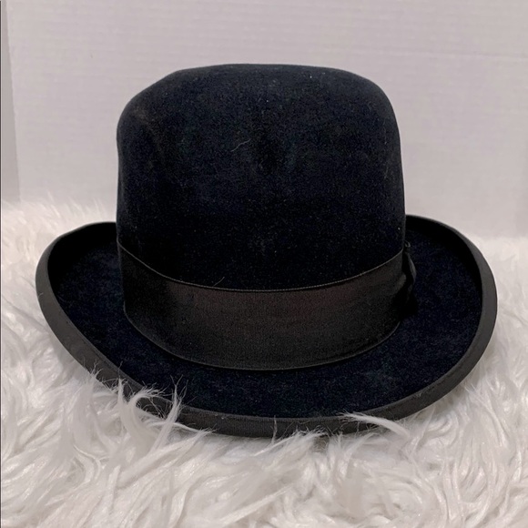 Stetson | Accessories | Royal Stetson Classic Black Fedora Hat Rounded ...